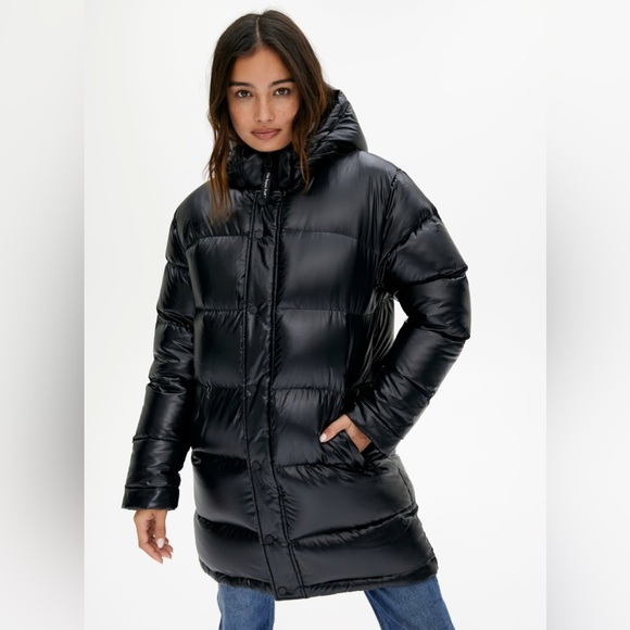 TNA | Jackets & Coats | Tna The Super Puff Mid Black | Poshmark